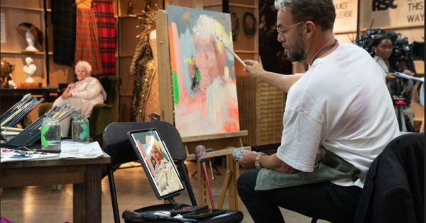 Christian Hook on ‘Portrait Artist of the Decade’ tonight