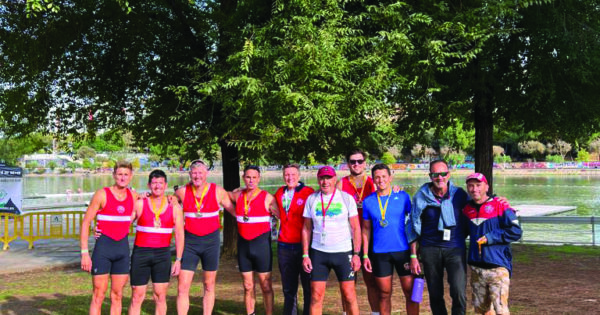 Sixth Seville international rowing masters