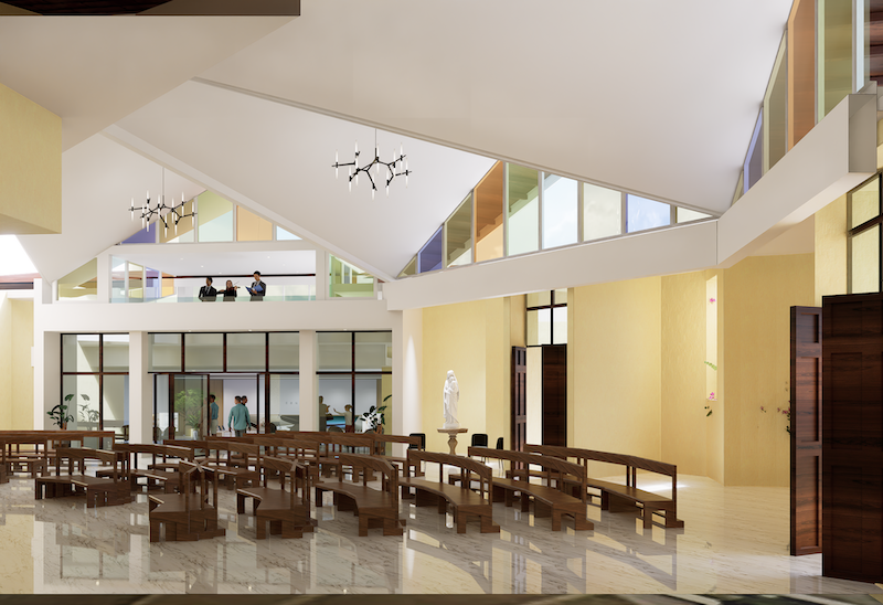 Plans filed for choir loft and hall for St Paul’s church
