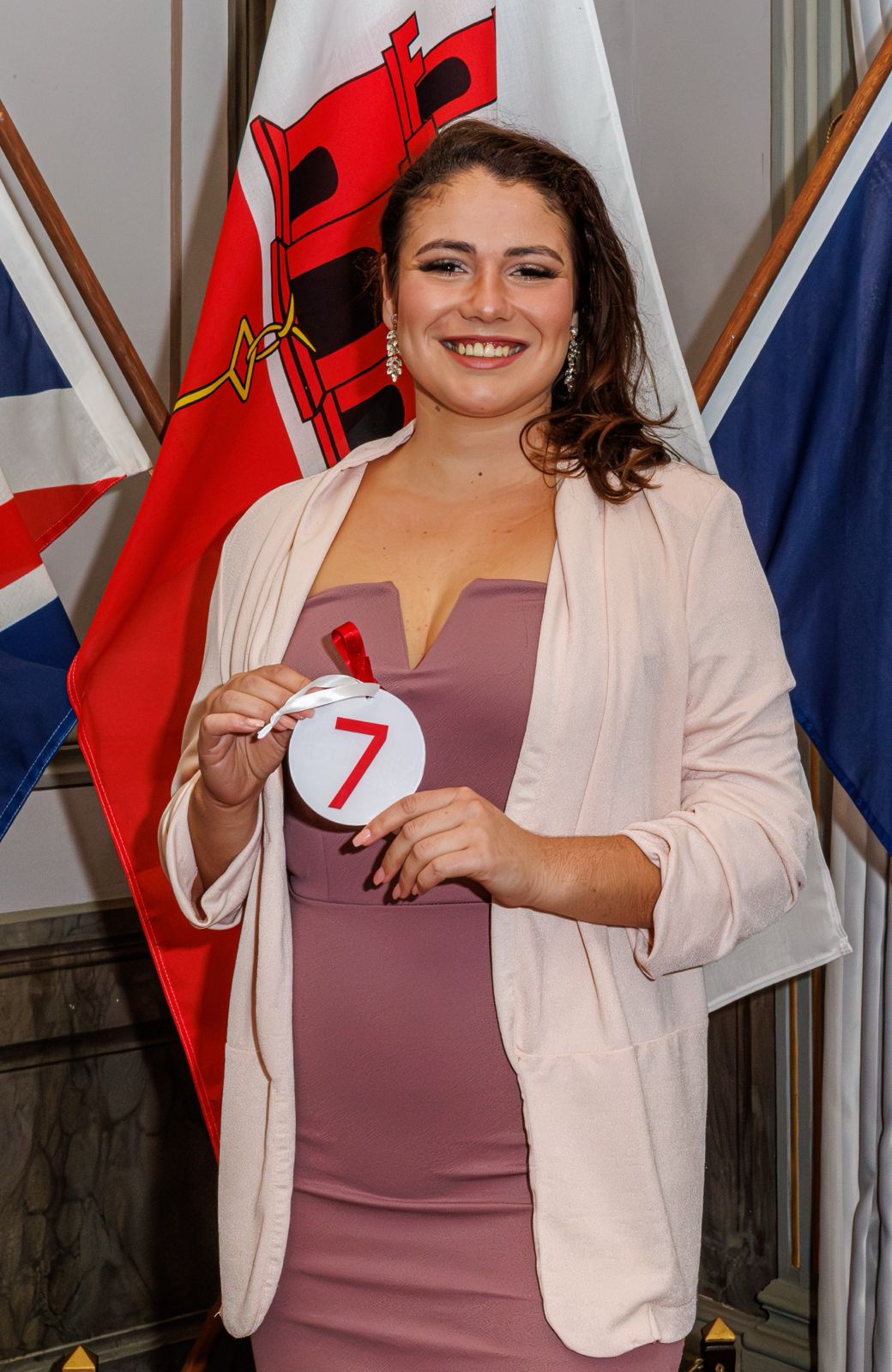 Miss Gibraltar 2024 contestants select their numbers