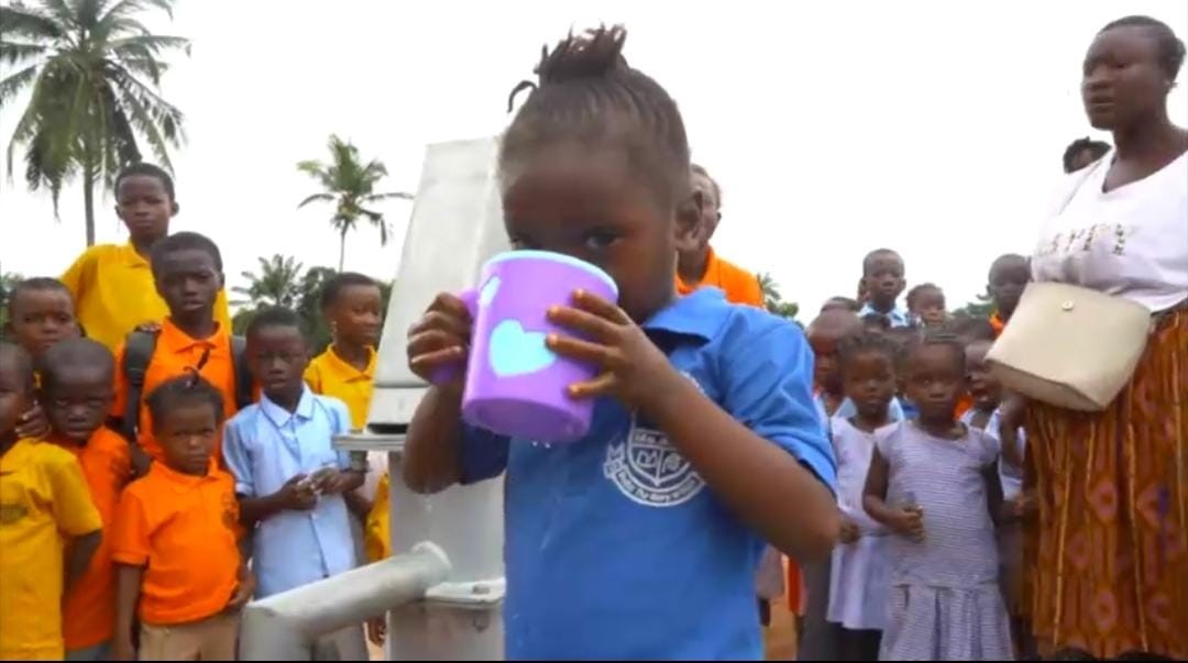 Generous Hearts and Action4Schools fund 99th well in Sierra Leone