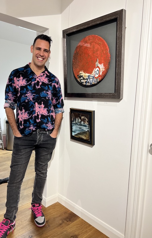 Karl Ullger proud and thrilled after London exhibition