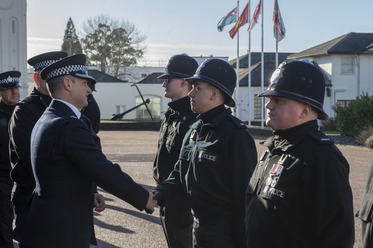 Gibraltar Defence Police recruits successfully complete training in the UK