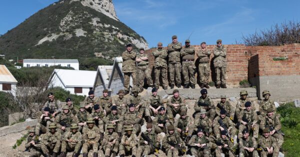 Manchester Army Cadet Force visit Gibraltar