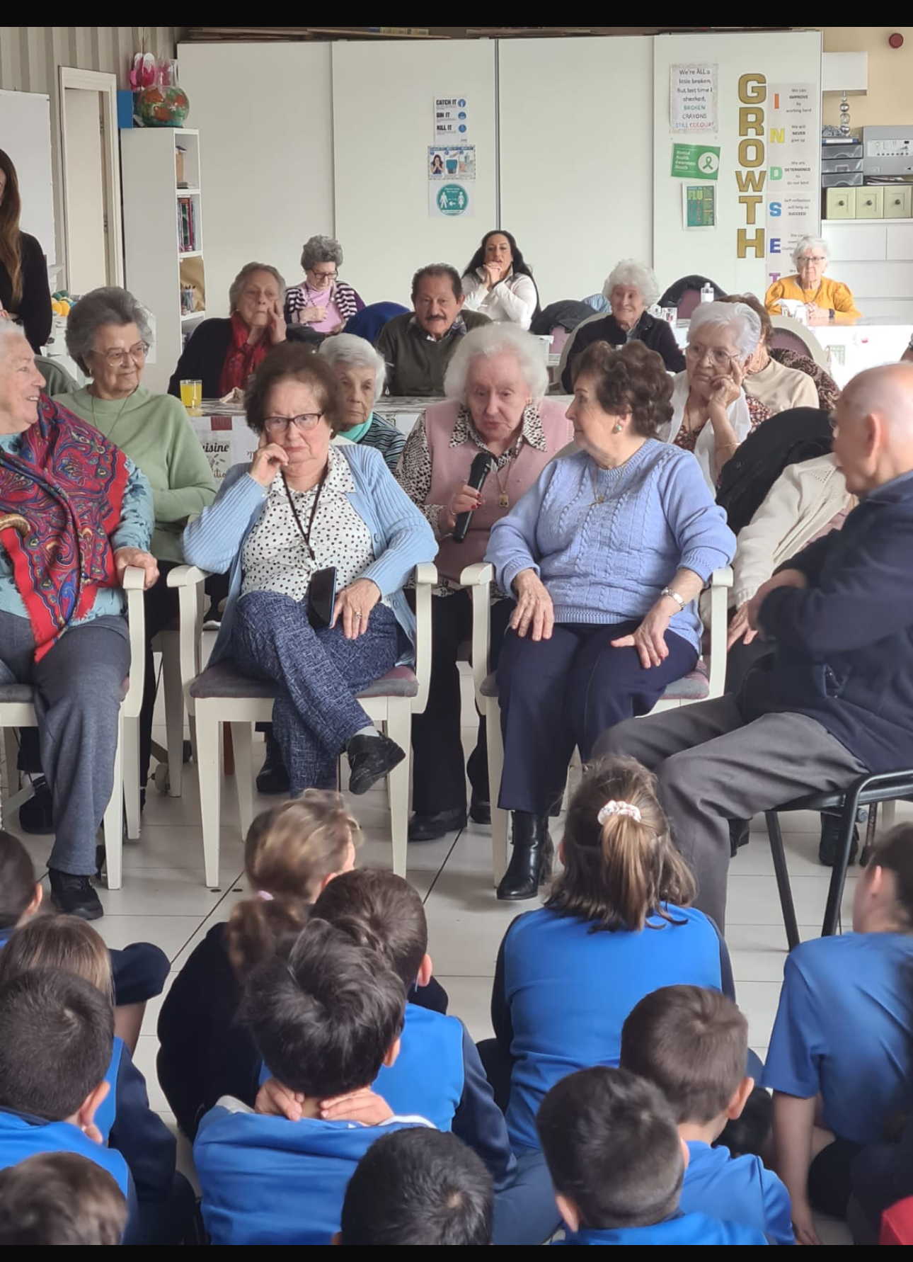 St Joseph's Upper Primary visit Waterport Terraces