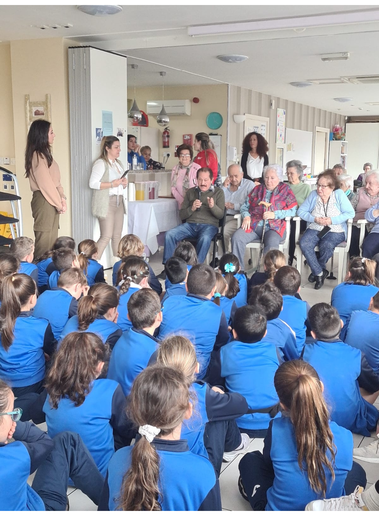 St Joseph's Upper Primary visit Waterport Terraces