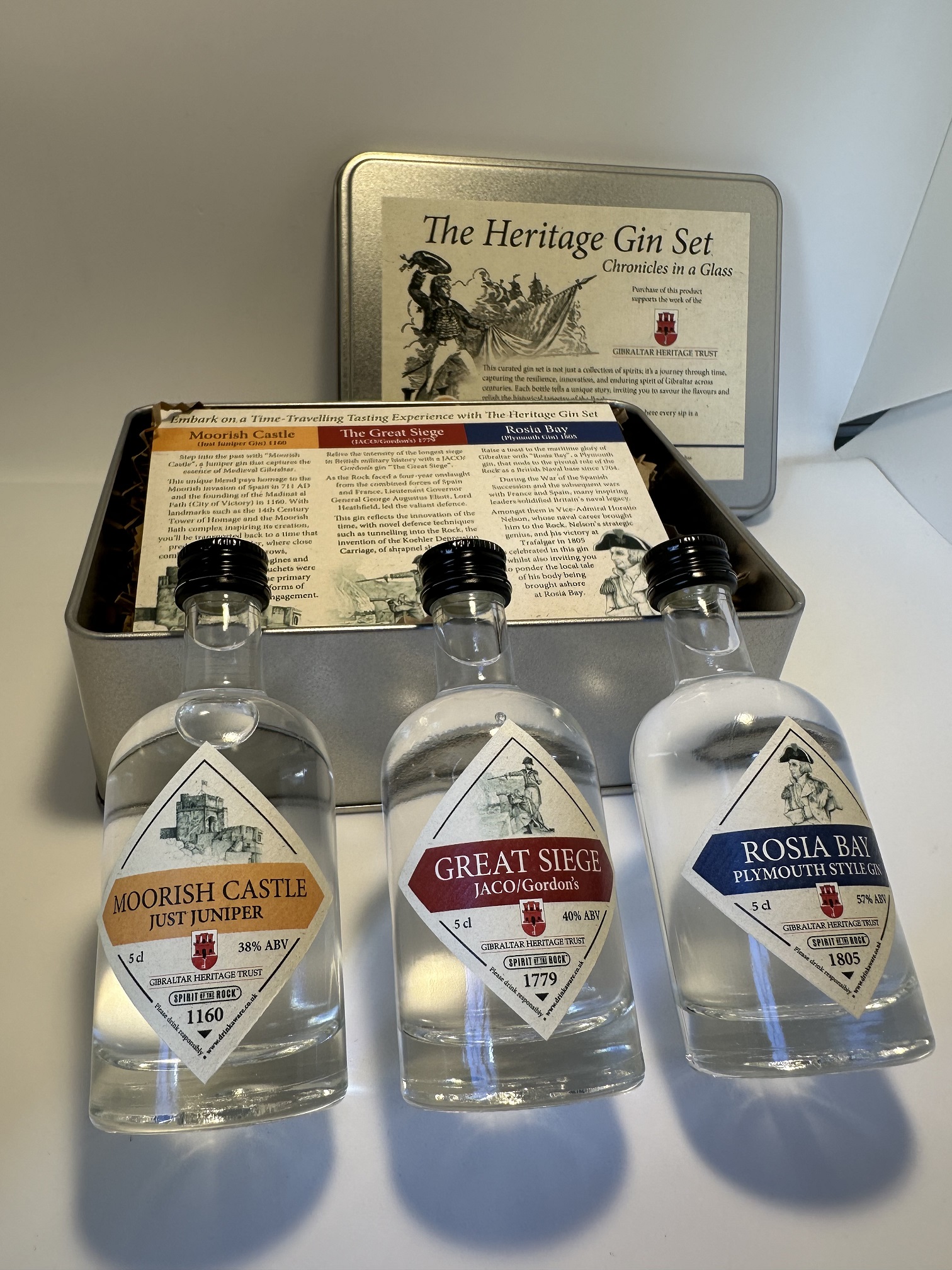 GHT unveils 'Chronicles in a Glass' gin set