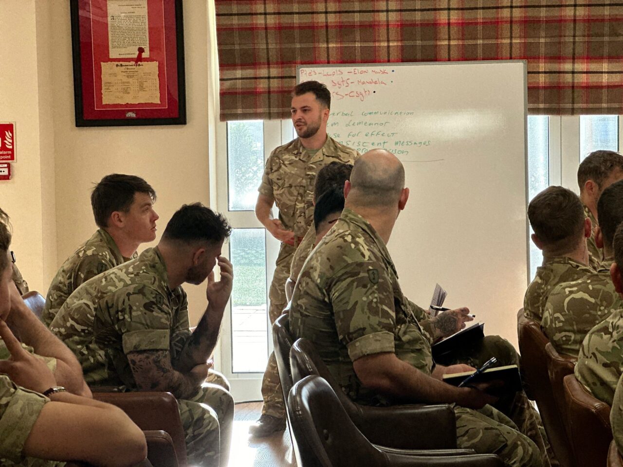 Royal Gibraltar Regiment leadership day