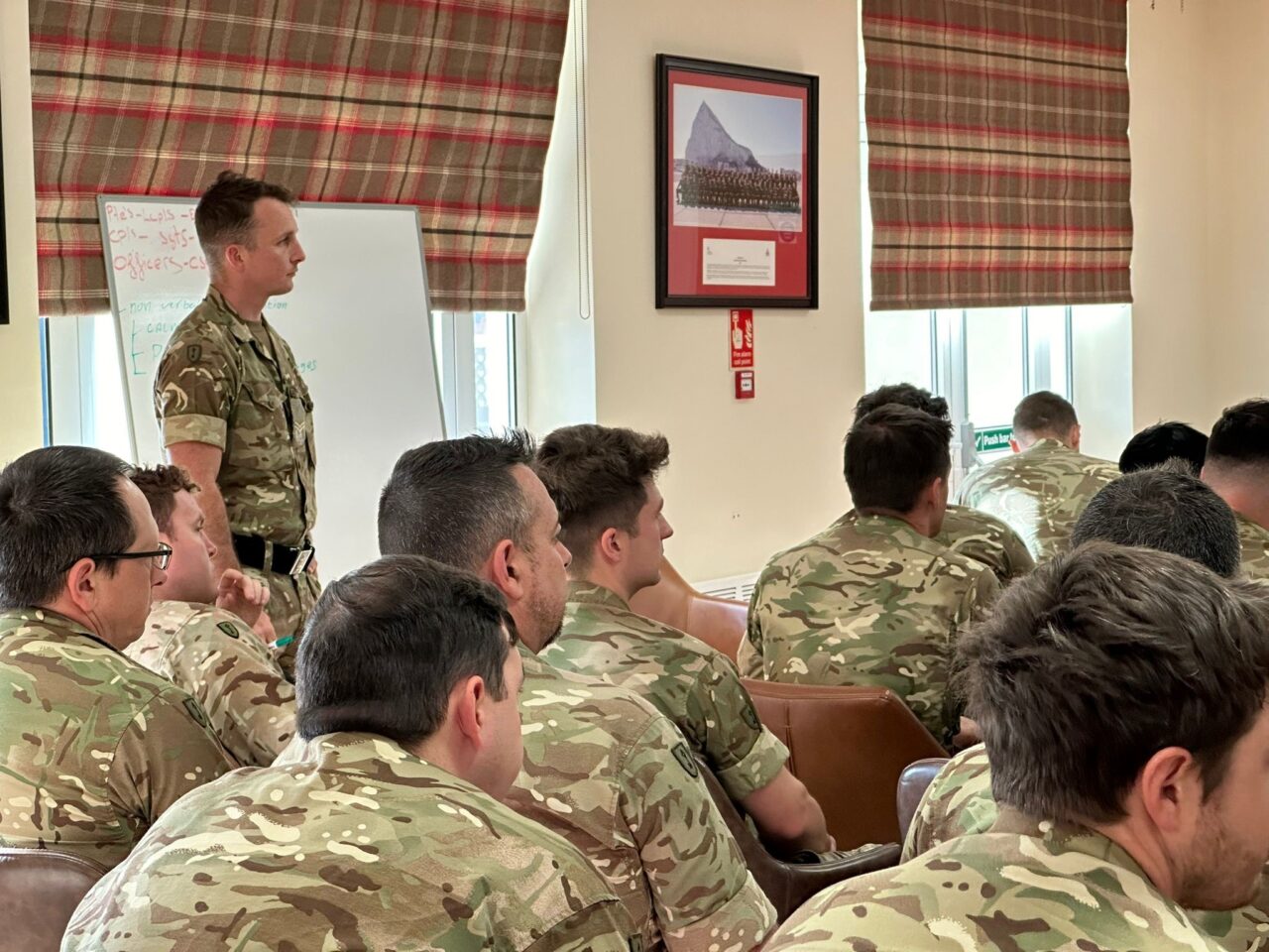 Royal Gibraltar Regiment leadership day