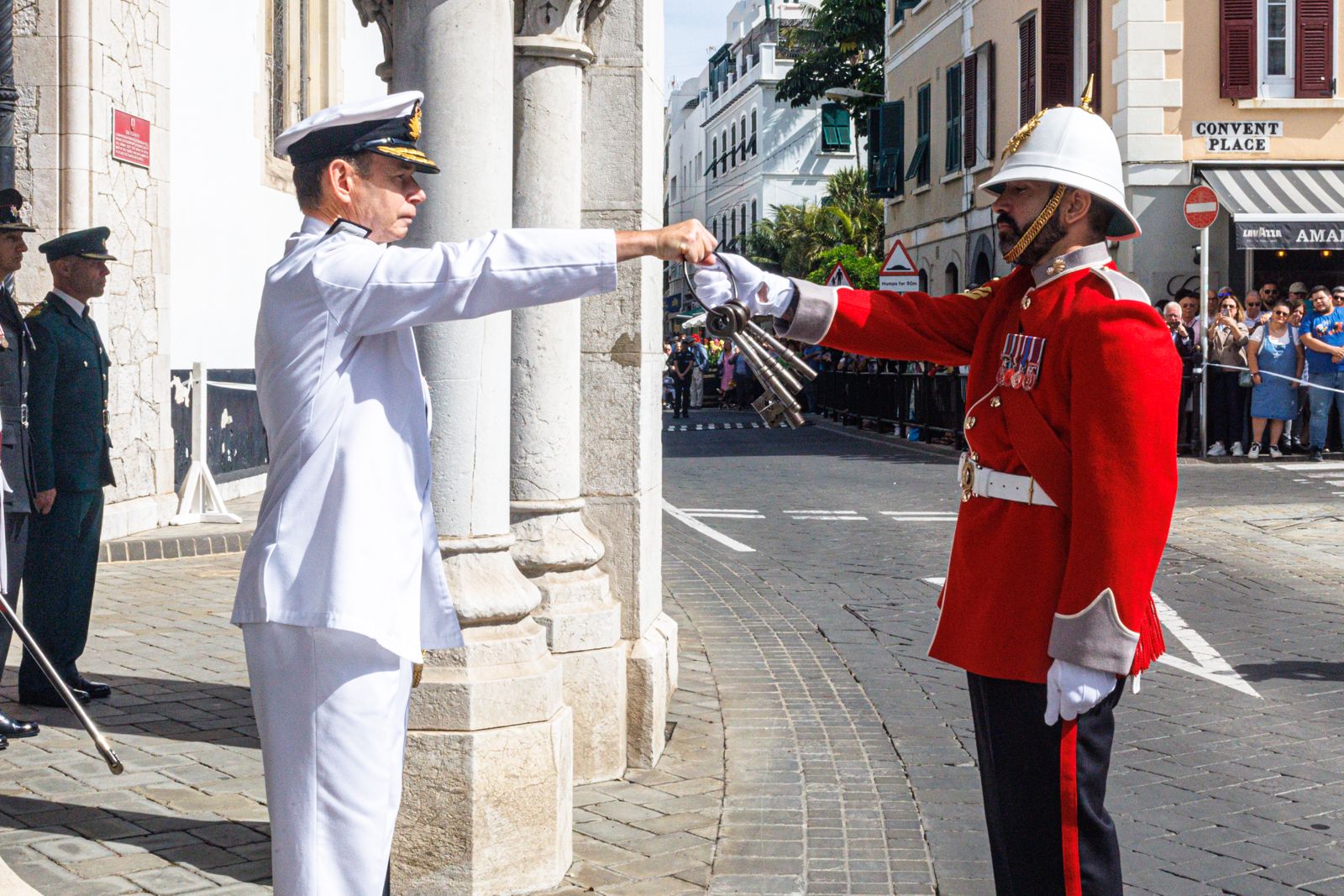 Governor bids emotive farewell to Gibraltar