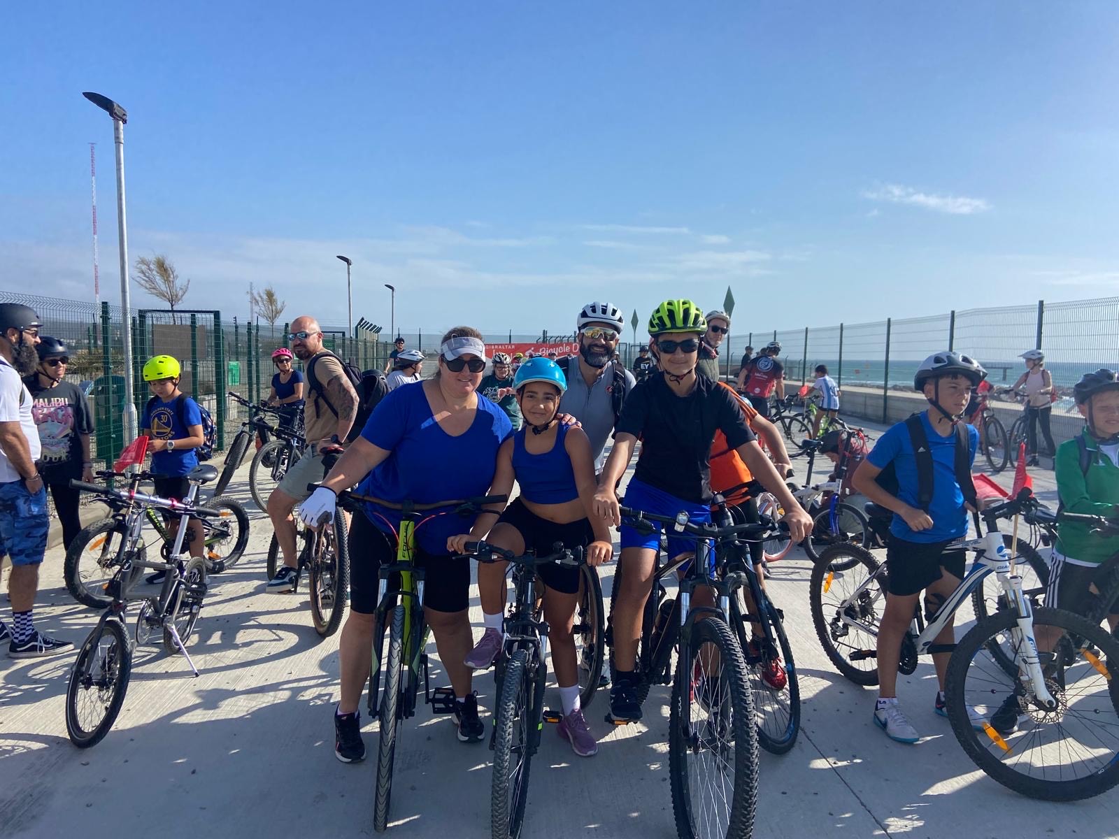 Over 200 cycle around the Rock to mark World Bicycle Day