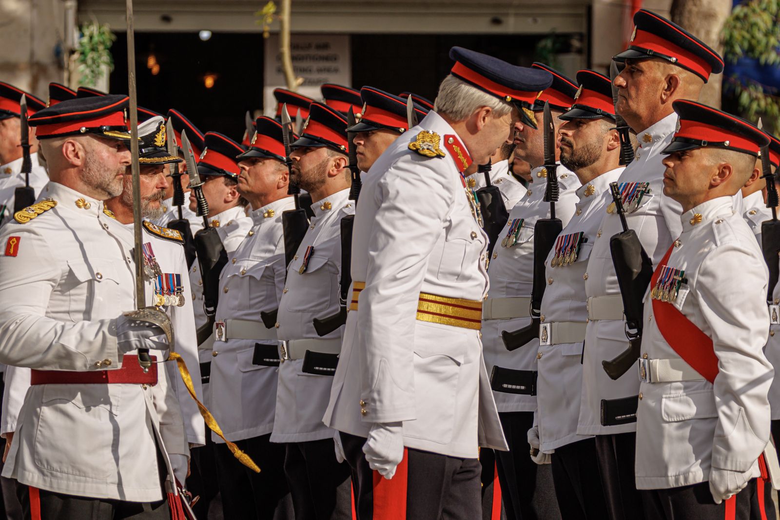 New Governor oversees King’s Birthday Parade in Casemates