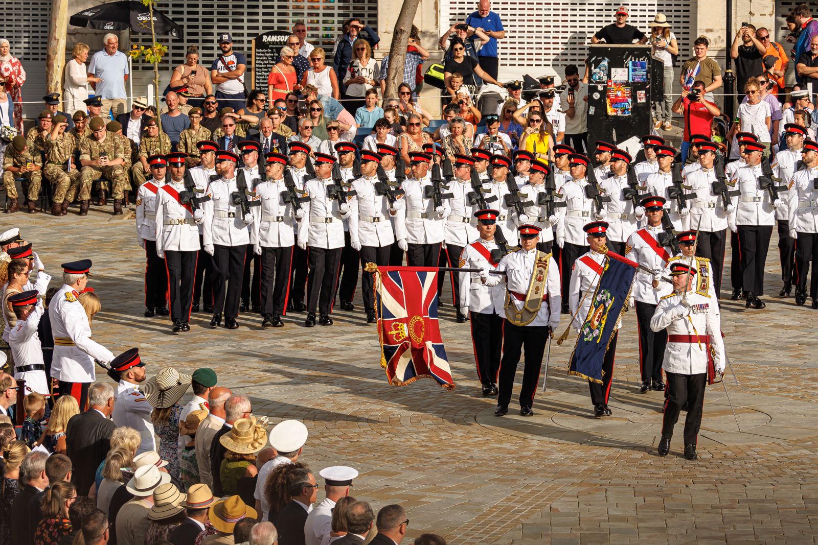 New Governor oversees King’s Birthday Parade in Casemates