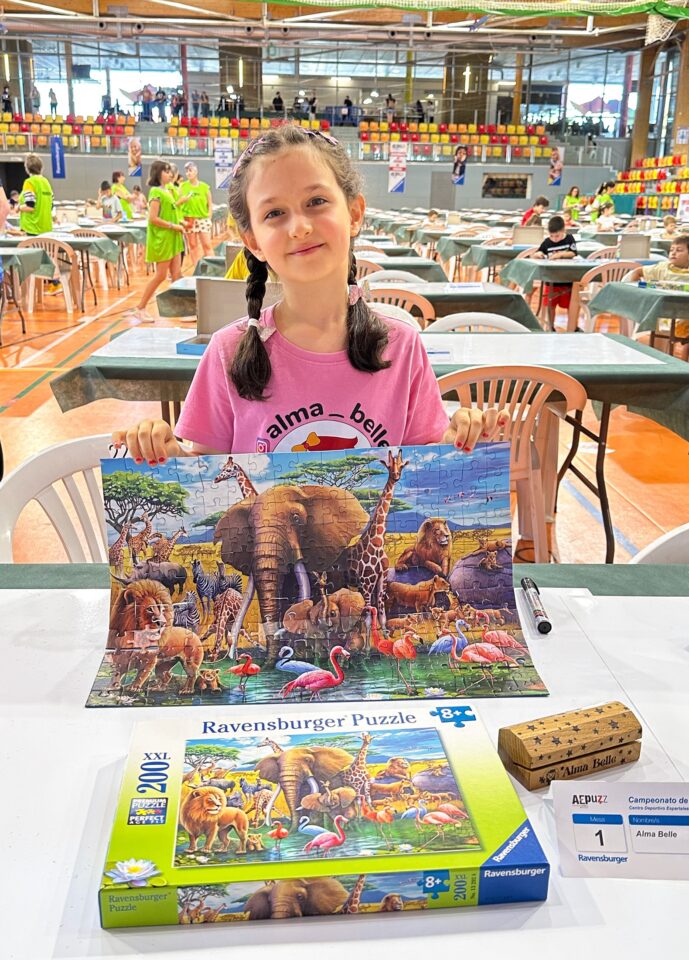 Puzzle champion, Alma 9, wins first prize again