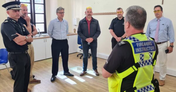 Feetham observes RGP firearms training