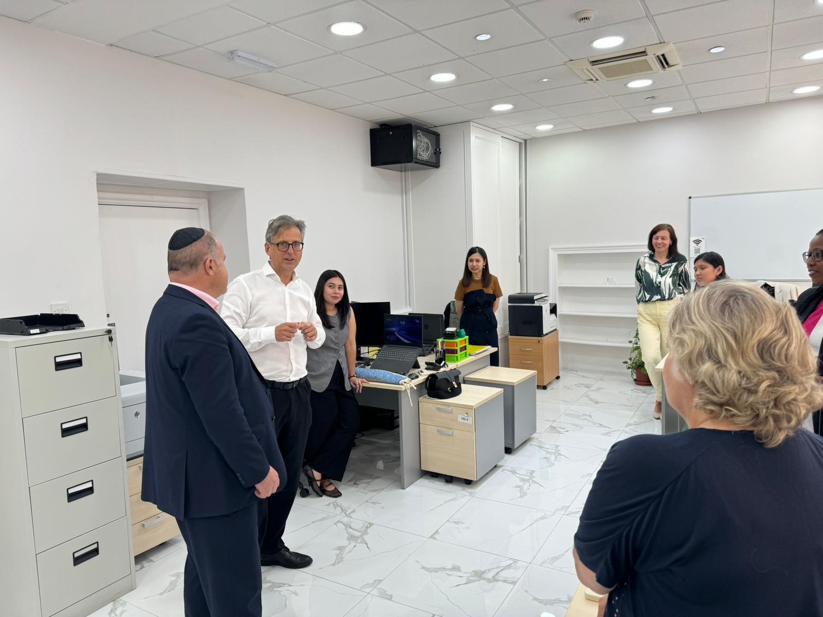 Feetham visits RSM Gibraltar offices