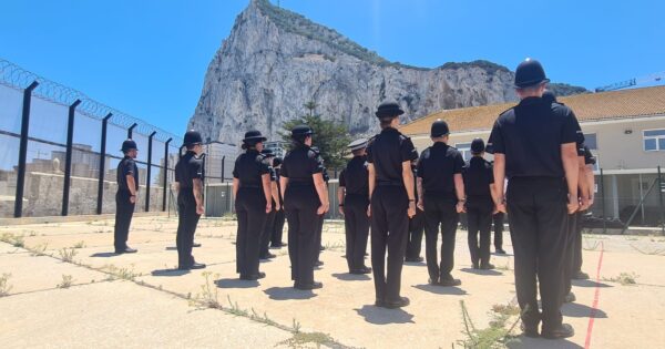 First inspection for new police officers