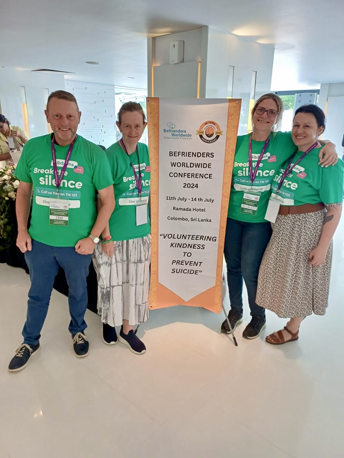 GibSams team presents at global suicide prevention conference in Sri Lanka