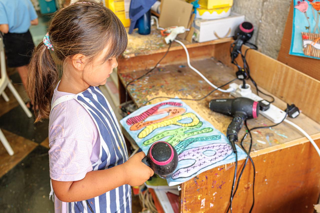 Children enjoy creative fun at Happy Crafting summer workshops
