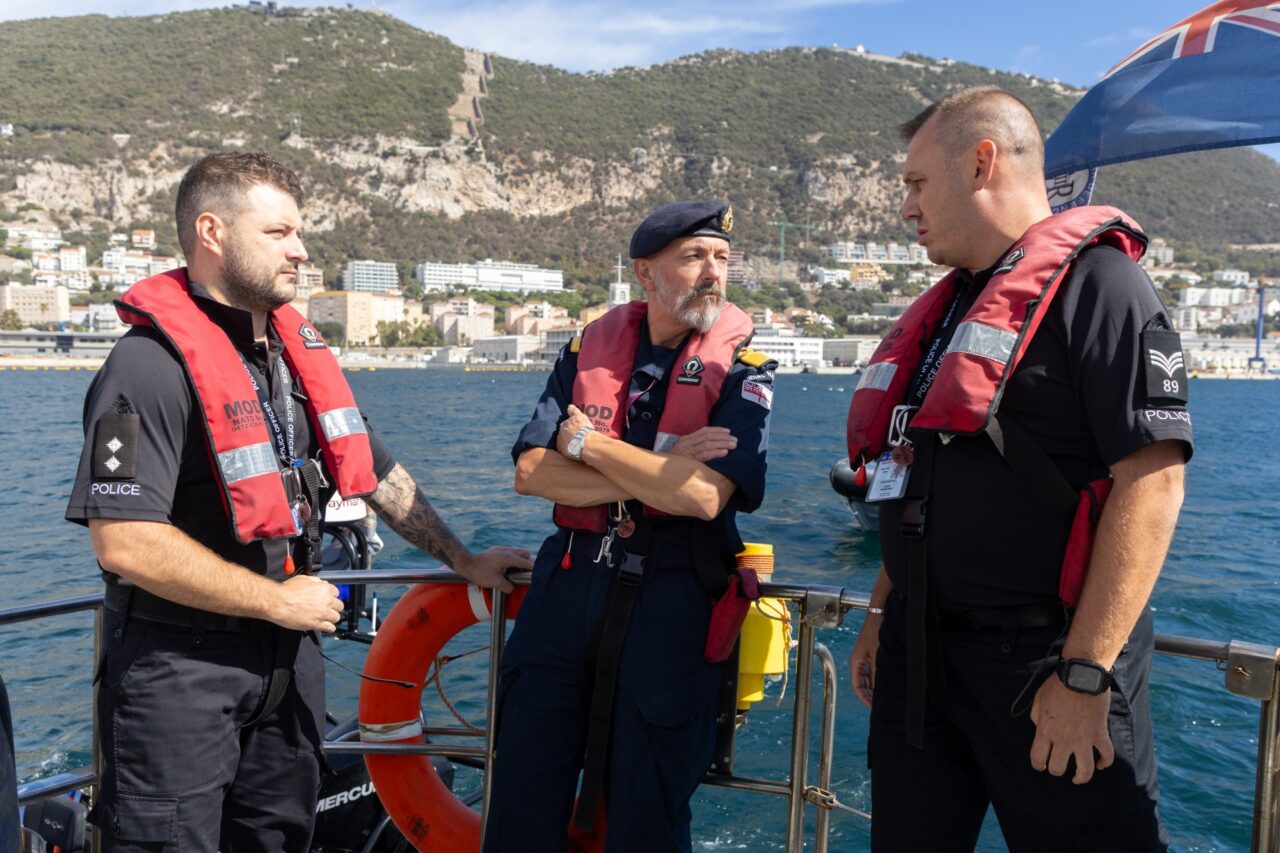 GDP carries out waterborne tactics training