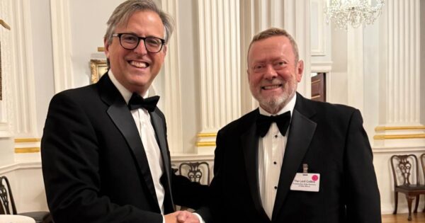 Feetham visits the UK for high-level meetings and events