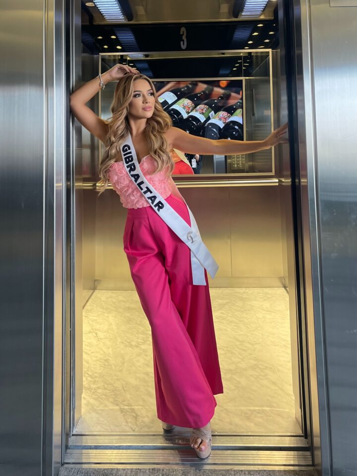 Shyanne McIntosh represents Gibraltar at Miss Universe