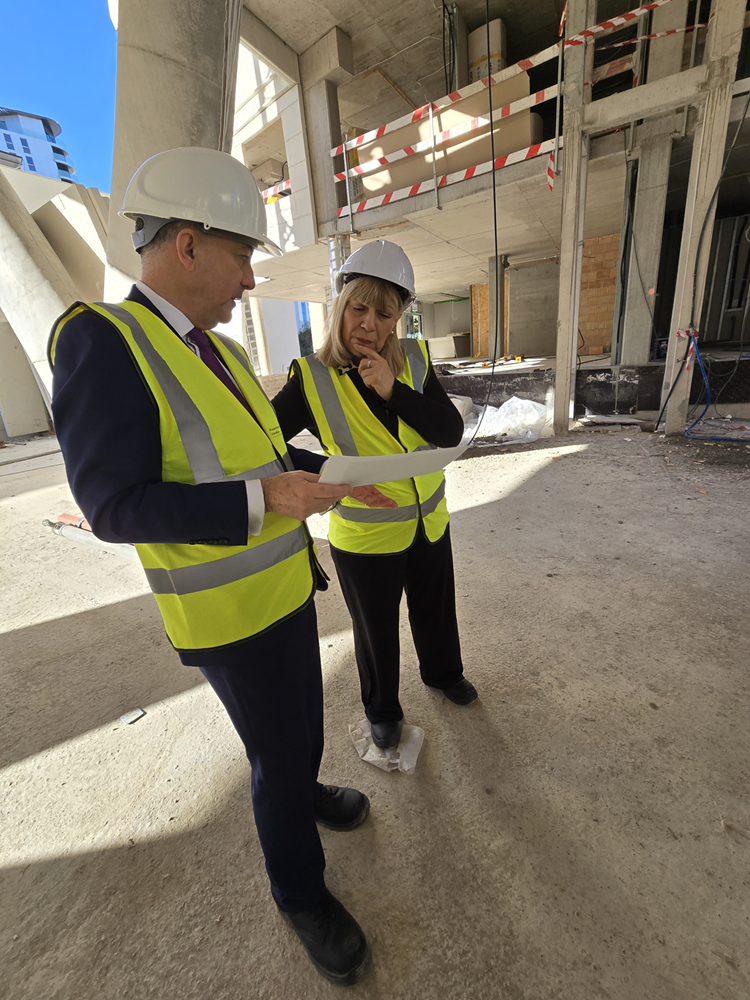 Orfila visits affordable housing estates