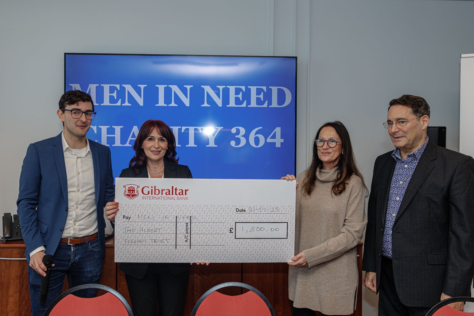 New charity launched to help men in need of support