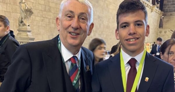 James Vinet addresses UK Youth Parliament in the House of Commons