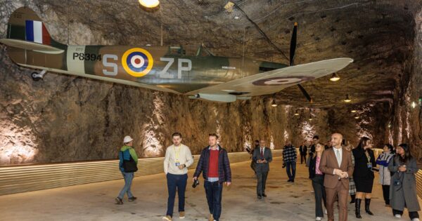 Revamped WWII tunnels unveiled