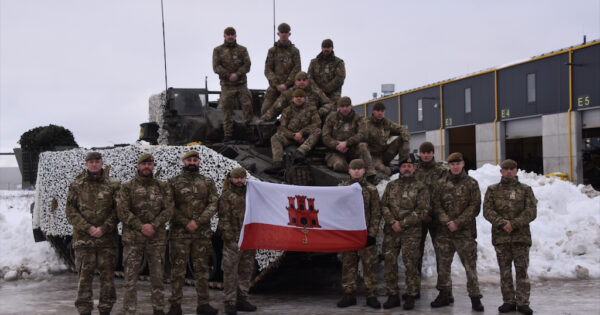 Royal Gibraltar Regiment's commitment shines in Op CABRIT