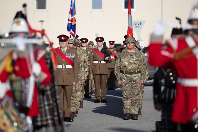 Royal Gibraltar Regiment Cadet Force holds pass out parade