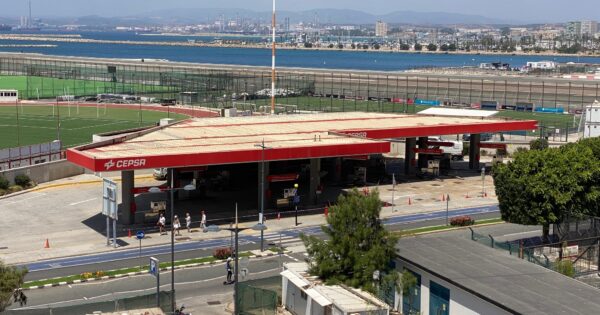 Temporary parking for Glacis residents at old CEPSA site