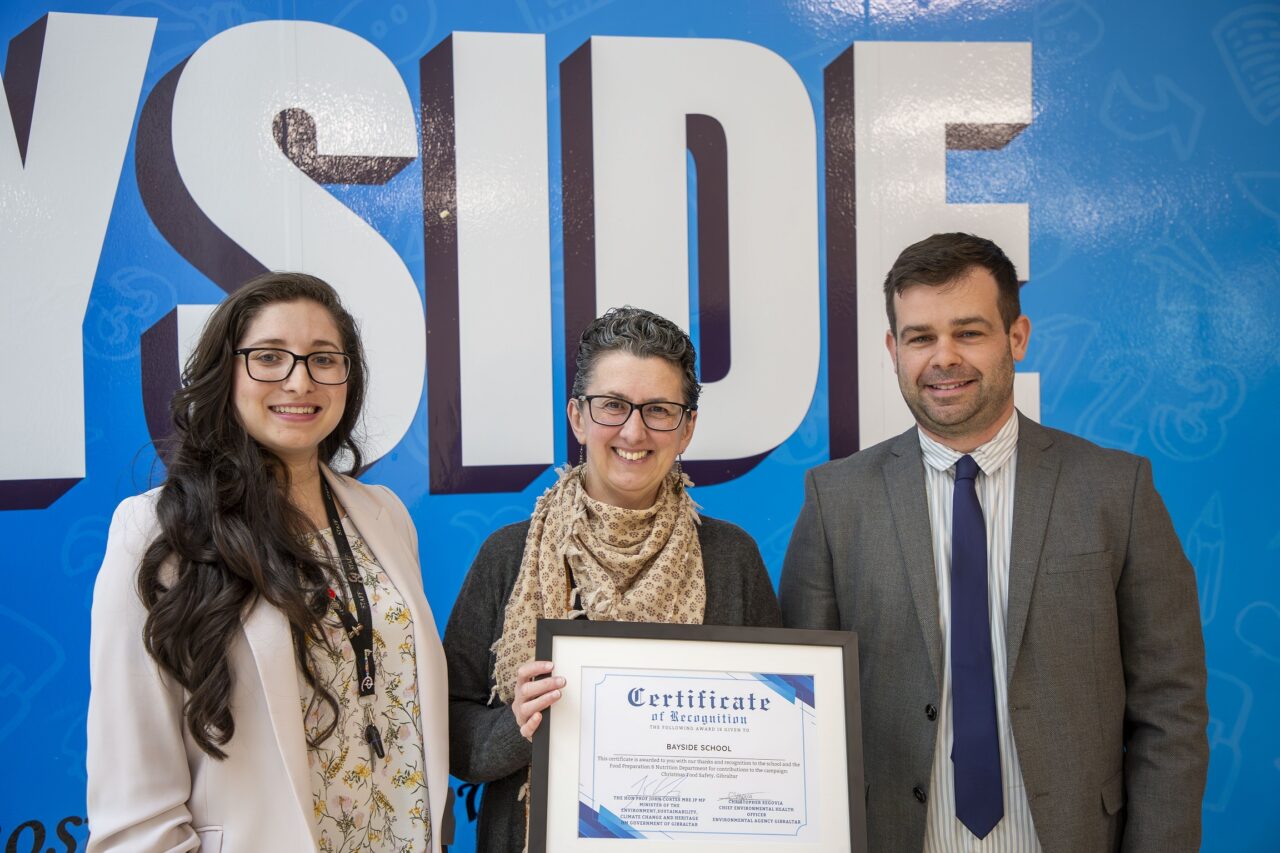 Students recognised for food safety awareness project