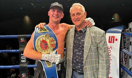 Gibraltar based businessman Alan Graves won the middleweight world title in Germany