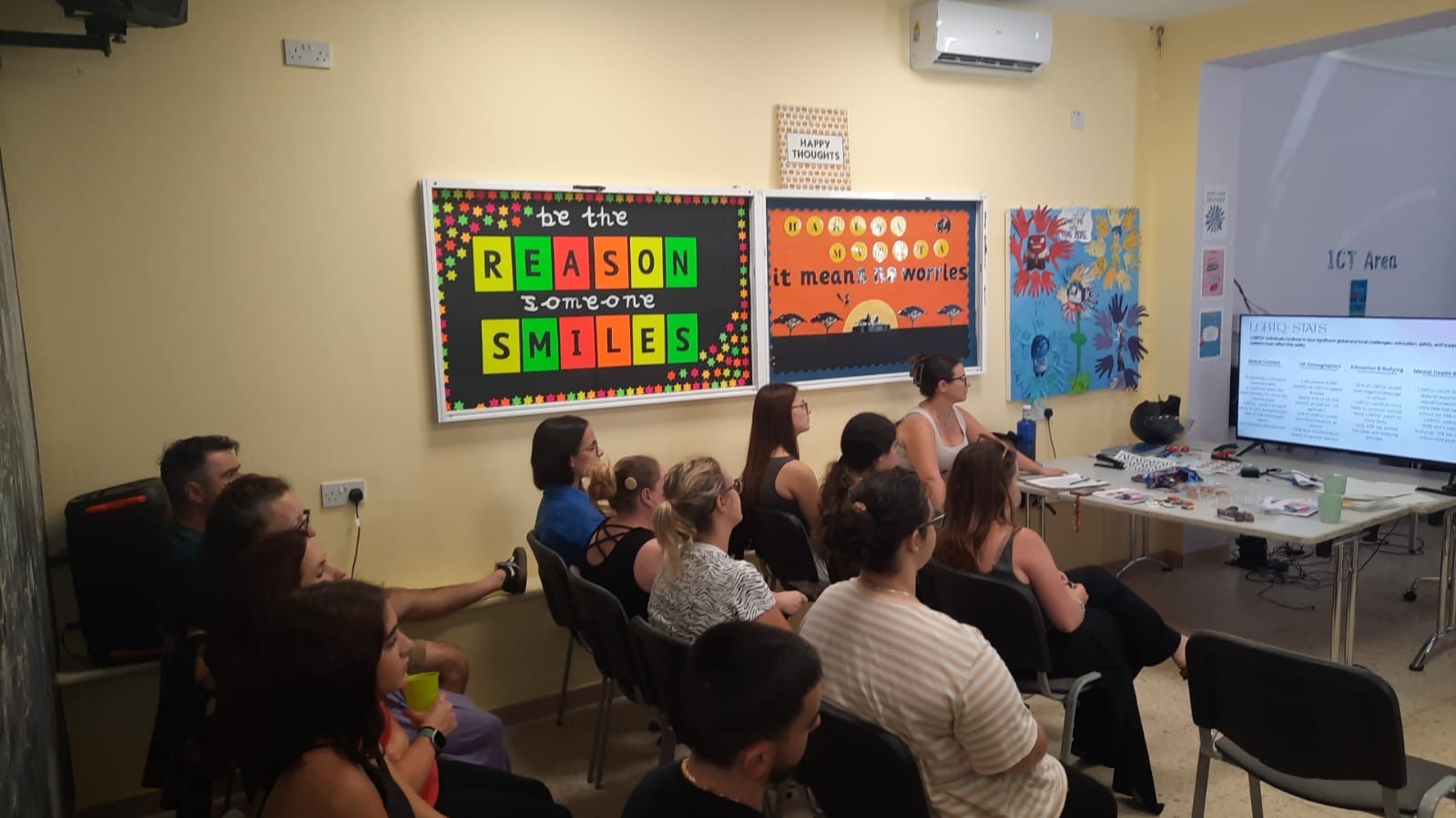 Gib Youth Service staff take part in LGBTQ+ inclusivity training