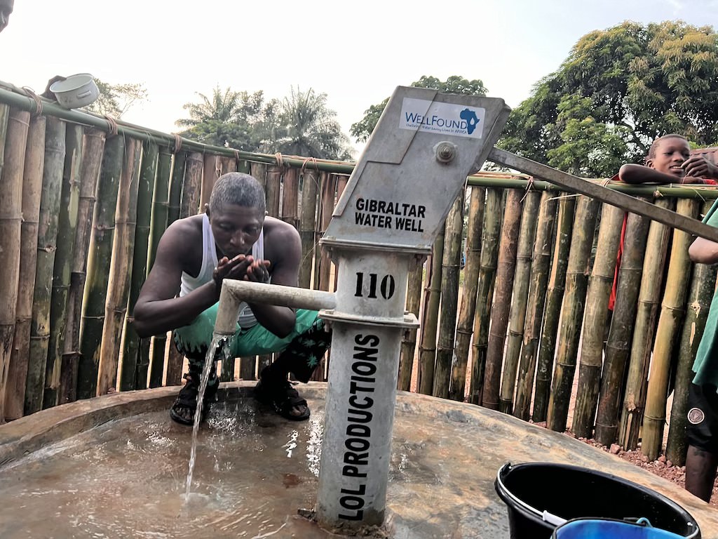 Action4schools delivers 110th water well project in Sierra Leone