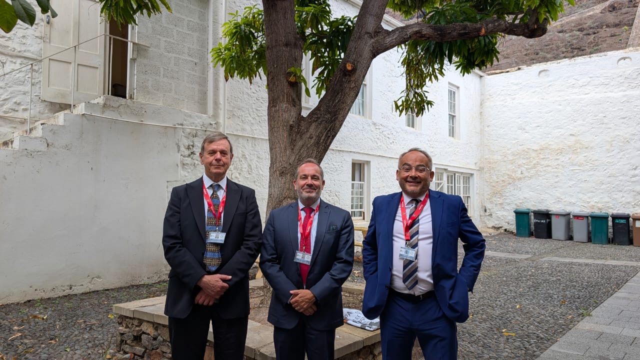 Bruzon in St Helena for Commonwealth observer mission