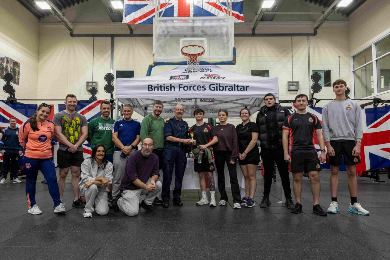 British Forces Gibraltar holds whole workforce team-building day
