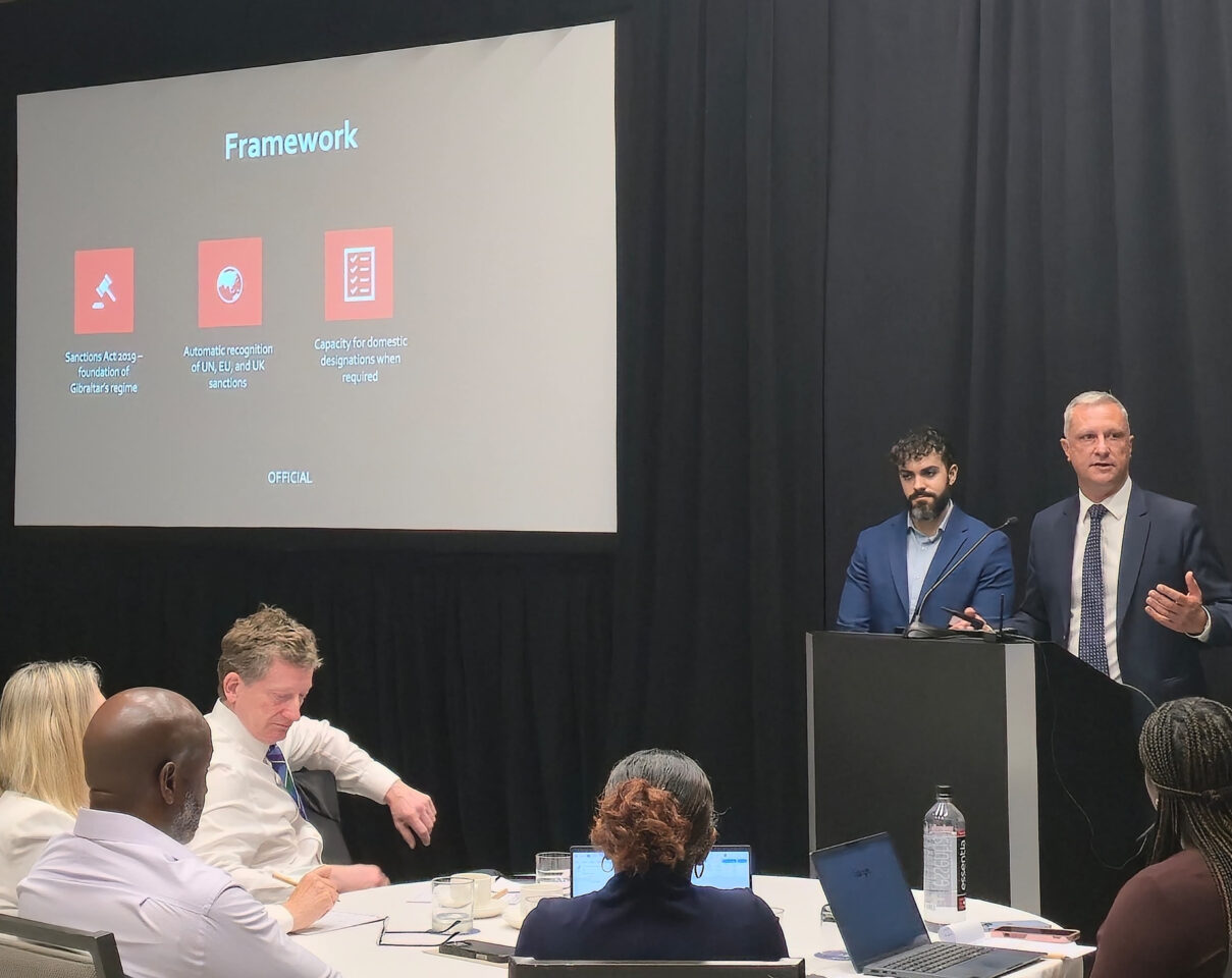 Gibraltar delegation attends sanctions meeting with UK FCDO in Miami