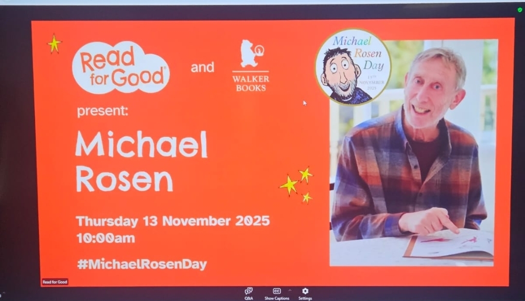 St Mary’s celebrates Michael Rosen Day with ‘Funny Food’ poetry activities
