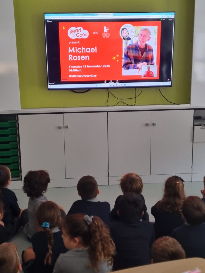 St Mary’s celebrates Michael Rosen Day with ‘Funny Food’ poetry activities