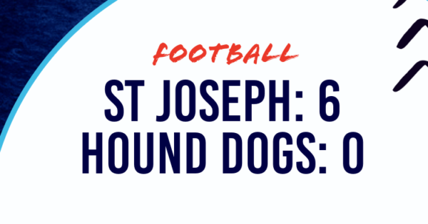 St Joseph strike six past Hound Dogs under the rain
