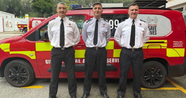 Firefighter Shane Brown promoted to Sub Officer