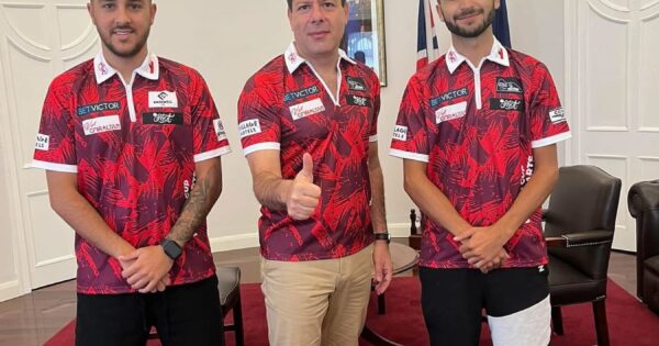Ireland prove too strong for Gibraltar darts pair