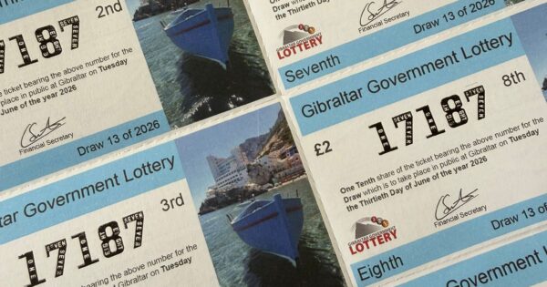 Gibraltar Government to update lottery tickets as from Draw 17