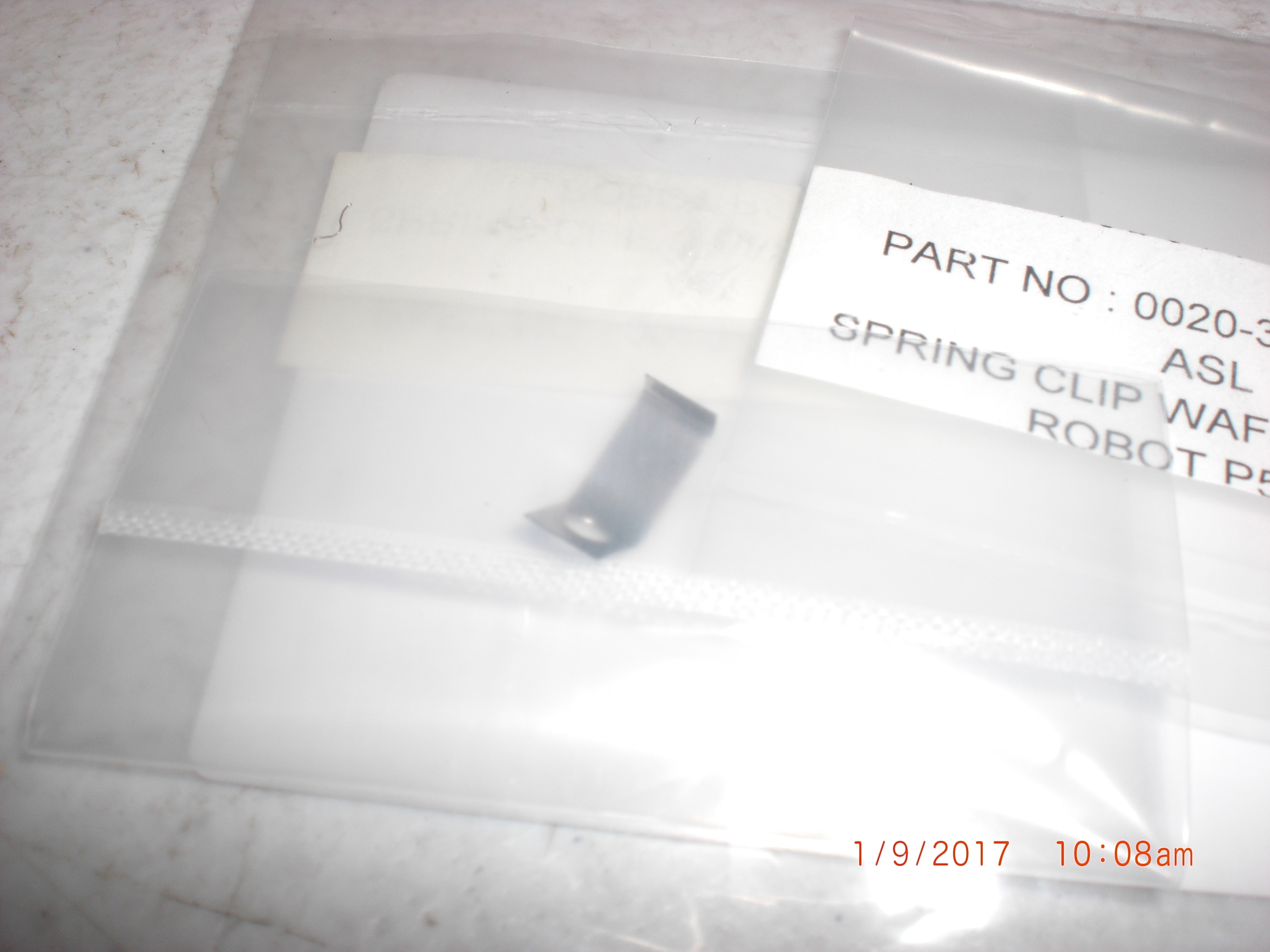 OEM Part Applied Materials (AMAT) 0020-33377 SPRING CLIP WAFER GRIP ...