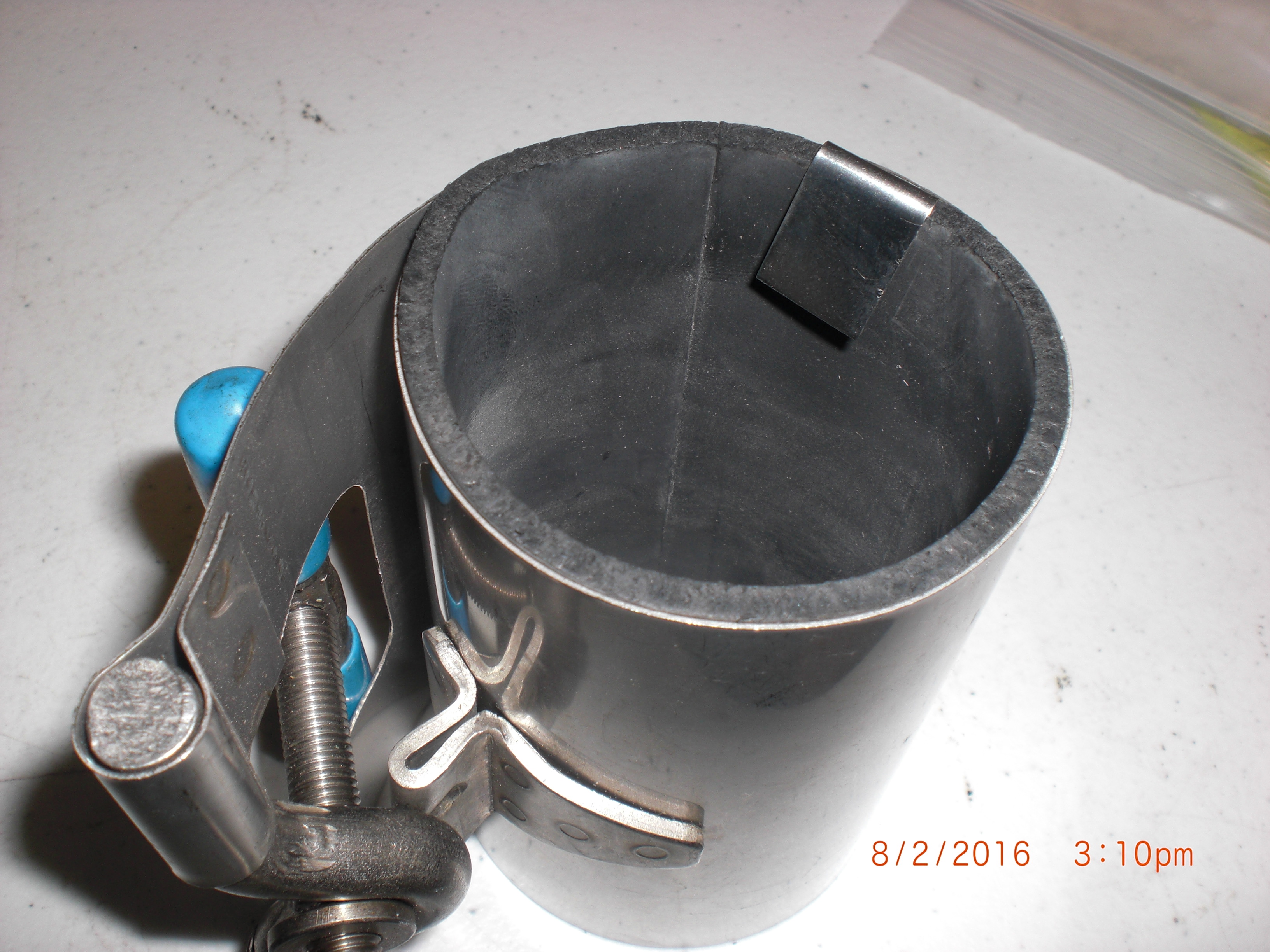 Pipe coupler SS 51mm 2in MORRIS 2001 Quickon II | eBay