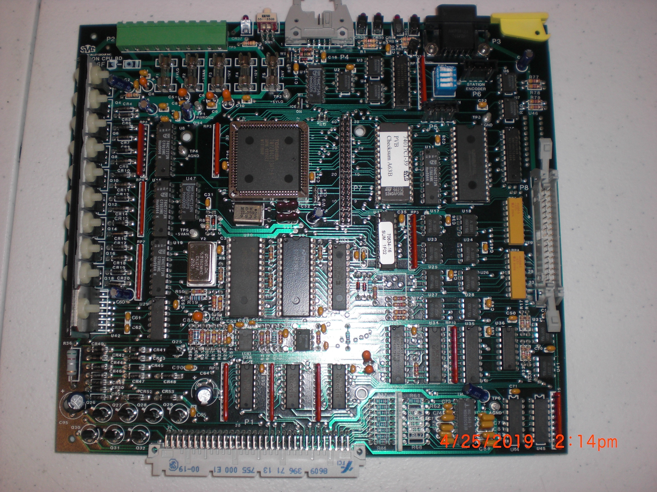 PCB SVG 80166F3-01 Station CPU | eBay