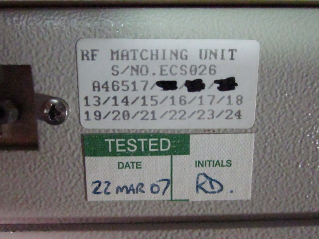 RF Systems Aviza A46517 Standard 150PT RF Matching Unit | eBay